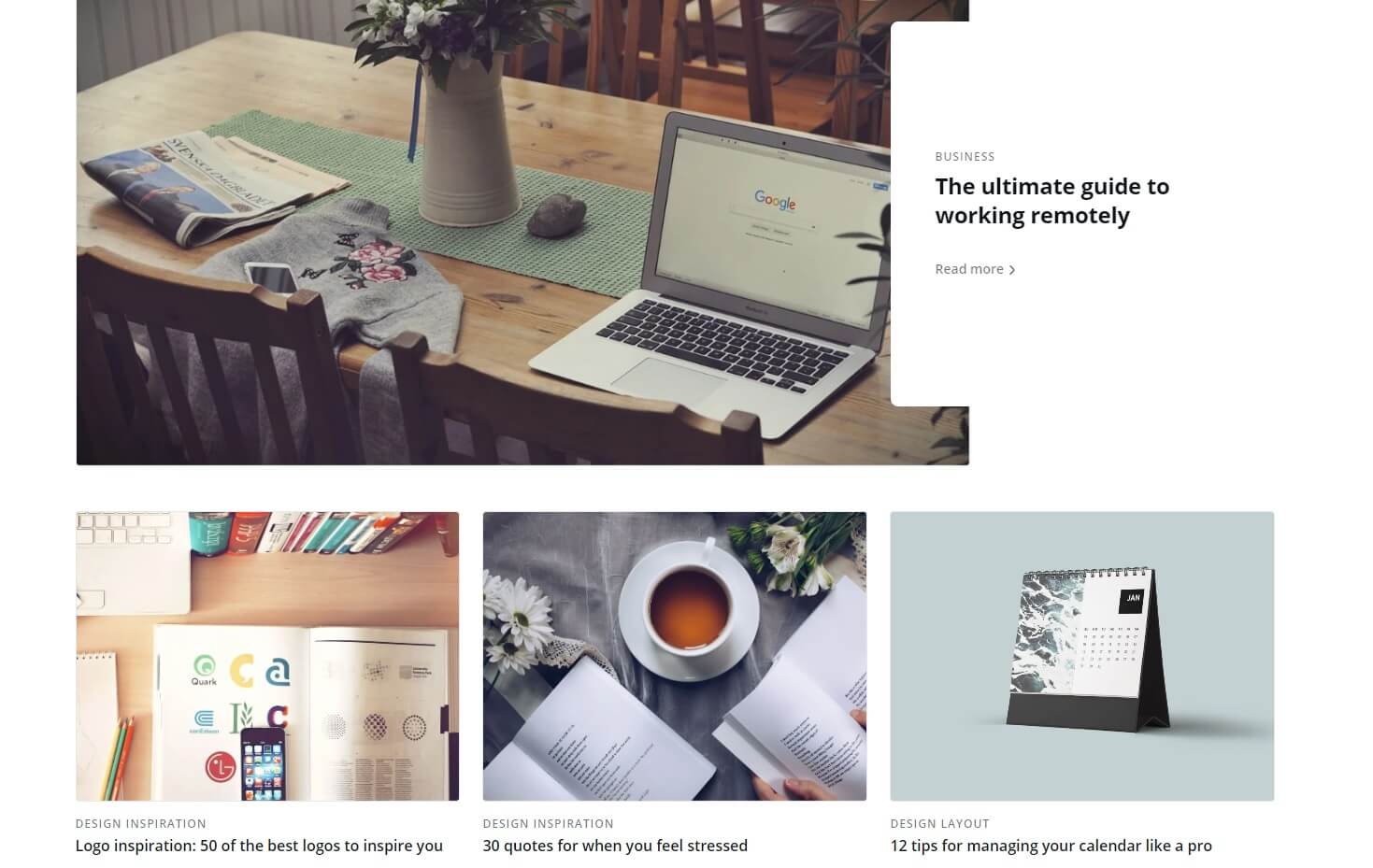 7 Best Examples of B2B Blog Designs