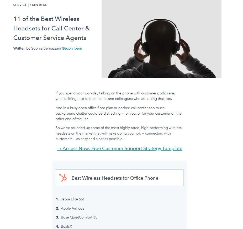 7 Best Examples of B2B Blog Designs